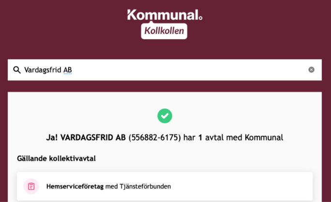 Medlemskapsintyg | Vardagsfrid